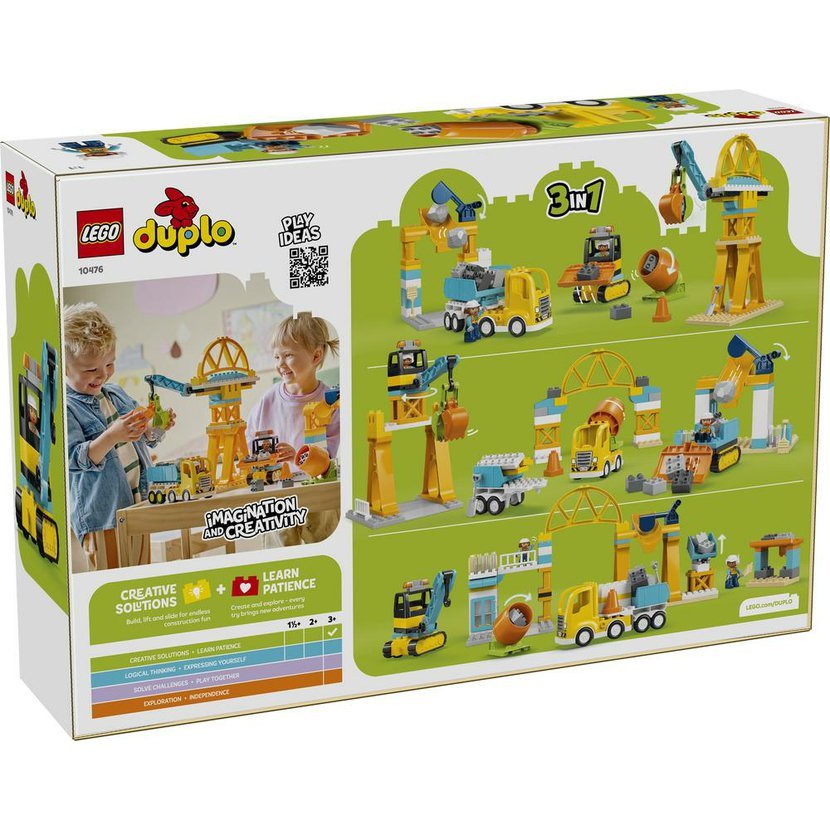 LEGO DUPLO 10476 Staveniště a vozidla 3 v 1