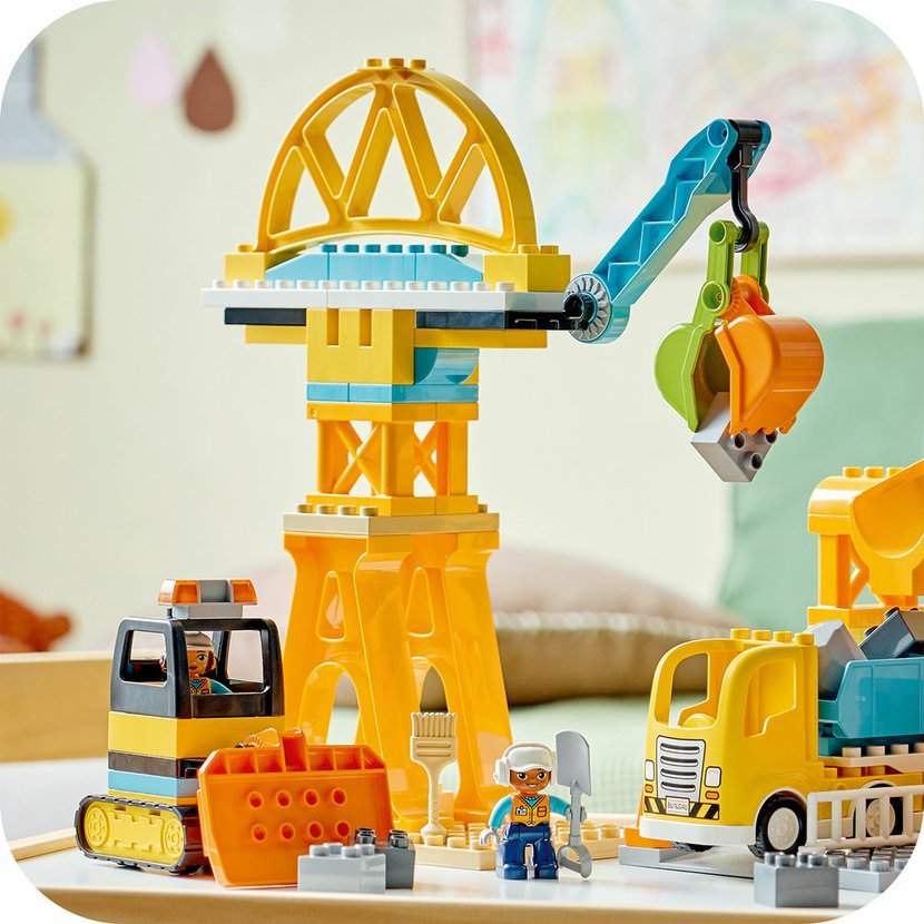 LEGO DUPLO 10476 Staveniště a vozidla 3 v 1