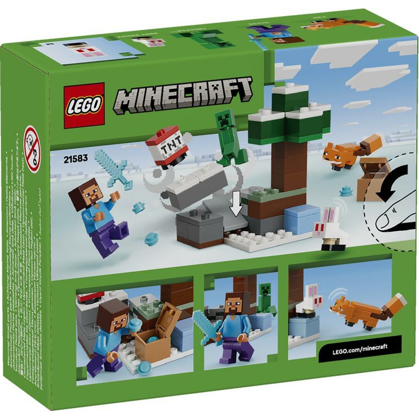LEGO Minecraft 21583 Steve a dobrodružství v tajze
