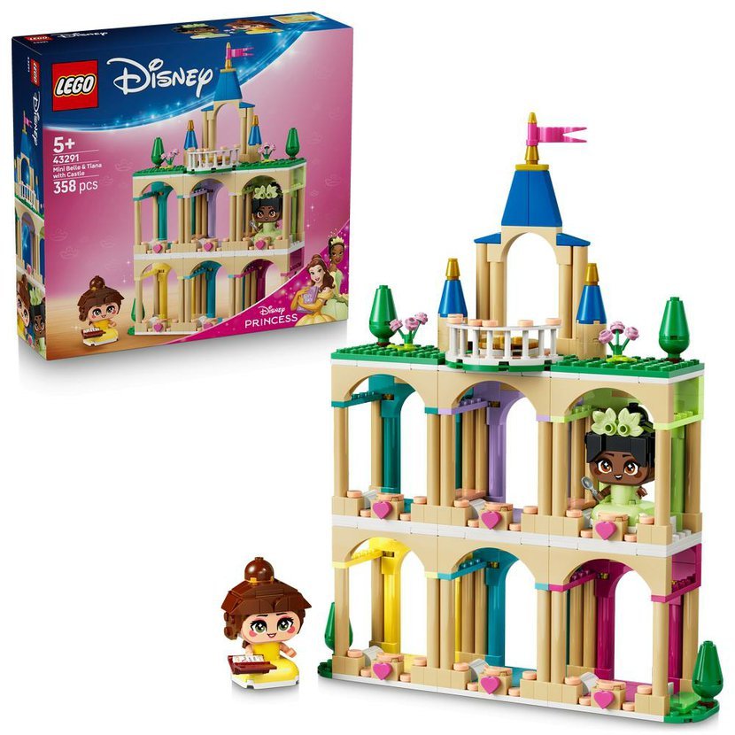 LEGO Disney Princess™ 43291 Mini Bella a Tiana s hradem
